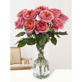 10 pink roses from Ecuador | SURPROSE.COM