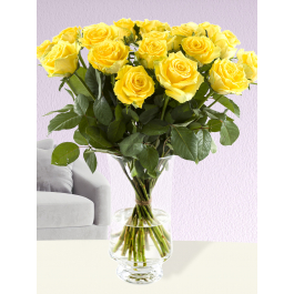 20 yellow roses - Good Times