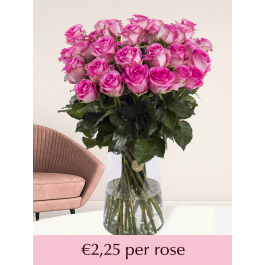 Pink roses from 10 to 99 | Choose your number with SURPROSE